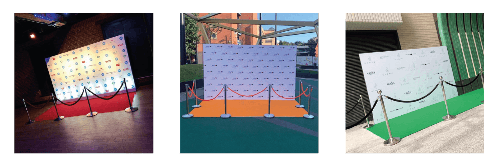 Step & Repeat Walls | Branding Walls for Events | Sponsor Boards
